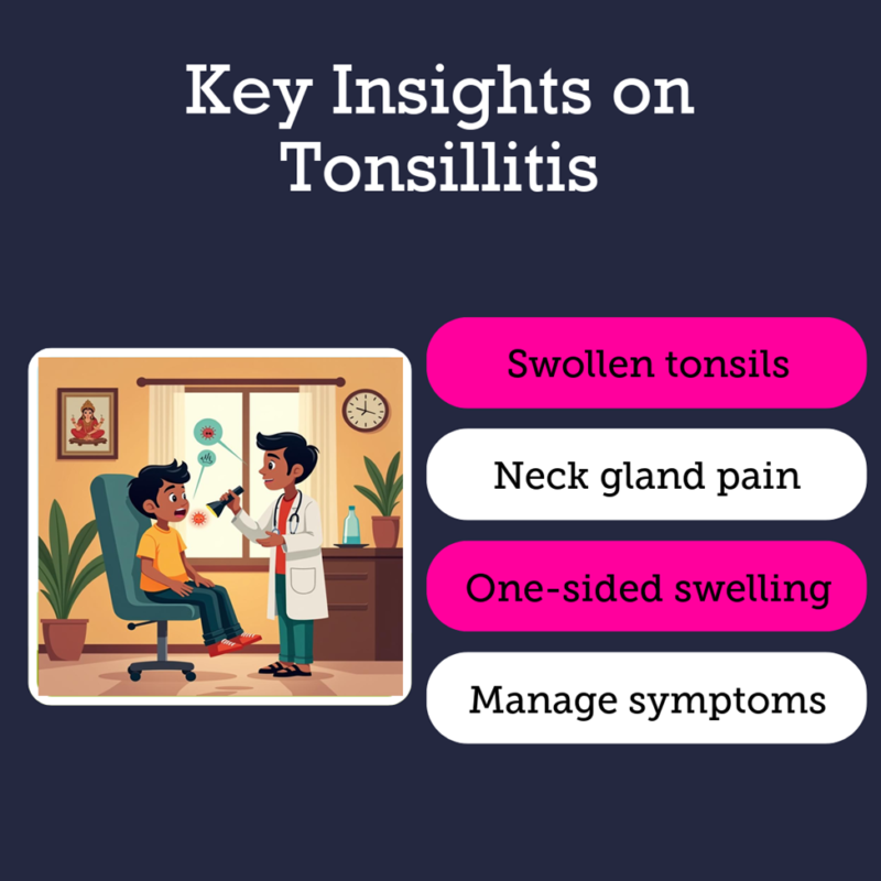 Understanding Tonsillitis: Why You Might Have a Swollen Gland on One ...